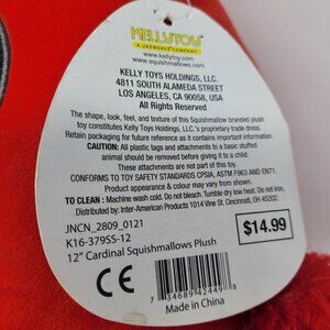 Squishmallows | Toys | Squishmallow Cazlan Cardinal Kellytoy ...